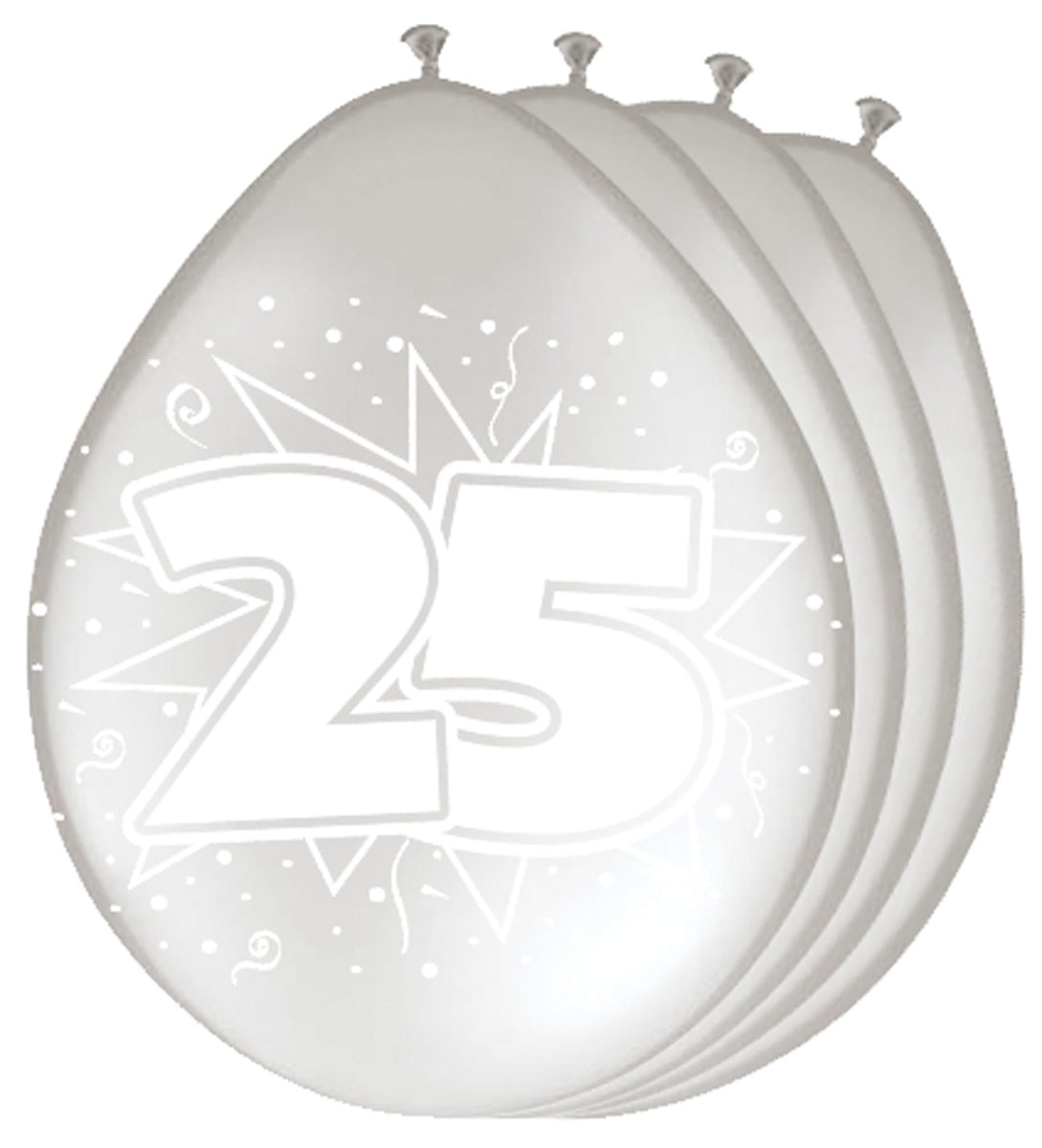 Ballon 25 jaar getrouwd - Boekhandel Mondria